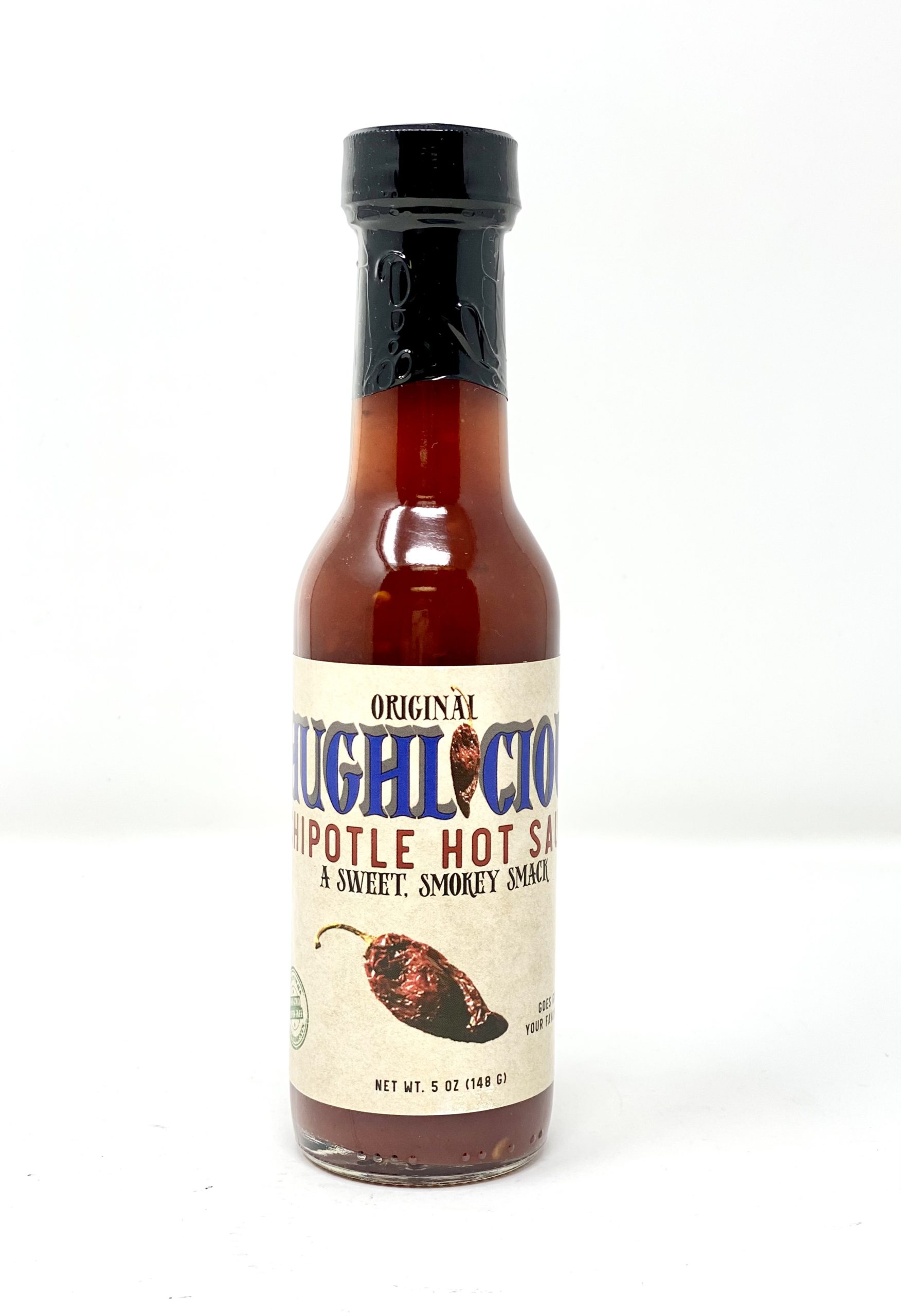 Hughlicious Chipotle Hot Sauce, Original - Made in Virginia Store